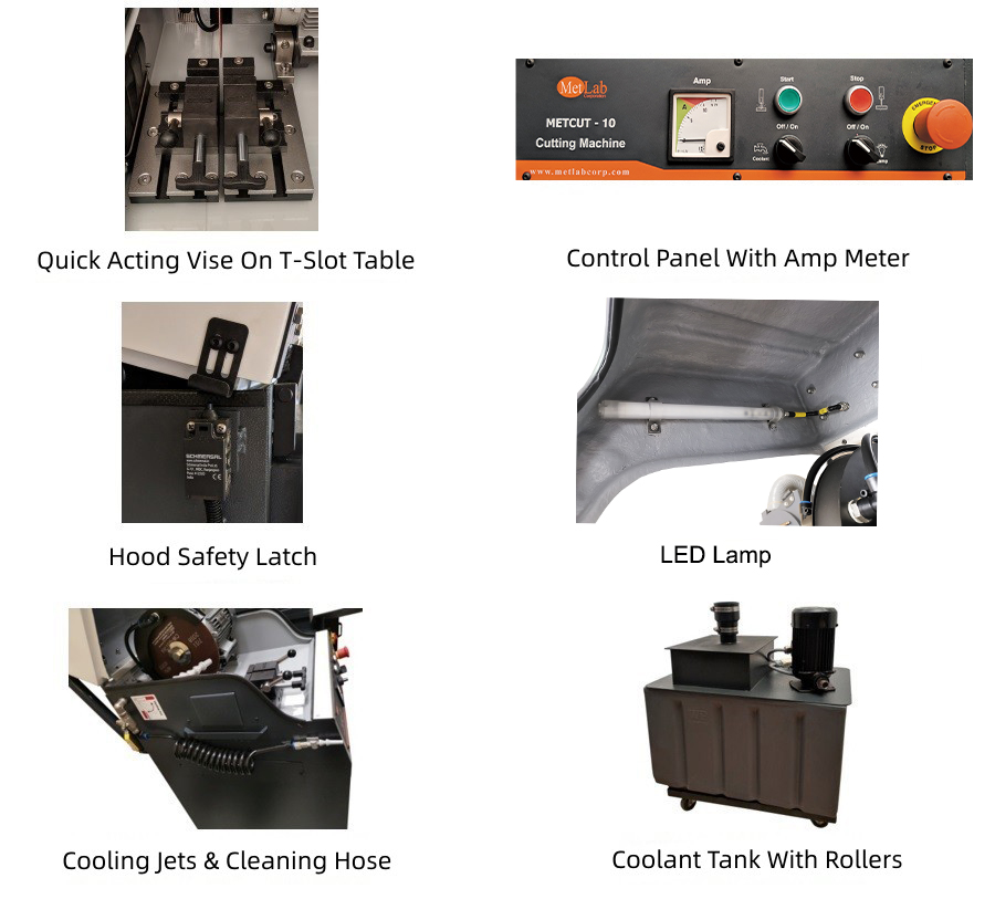 METCUT-10 BENCHTOP MANUAL ABRASIVE CUTTER - SHENZHEN SURPRISEYES TECH ...